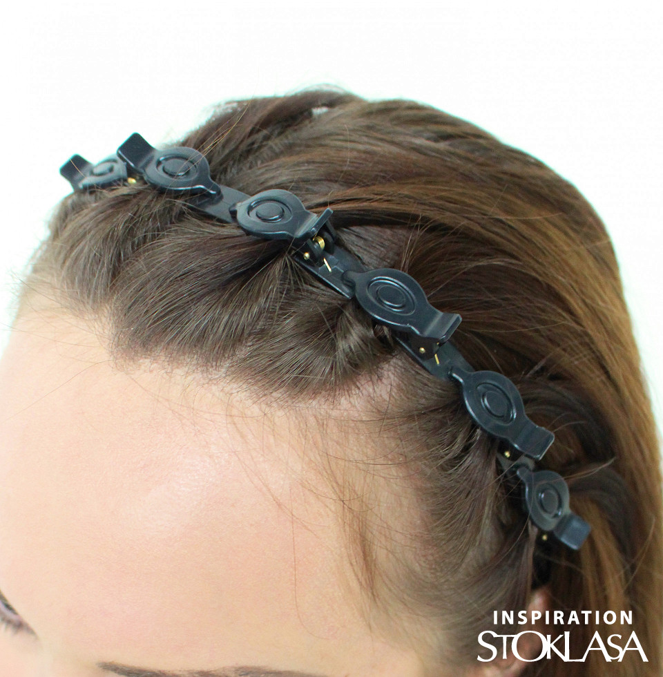 Serre t te Avec Pinces Cheveux Mercerie Et Tissus STOKLASA Serre t te Avec Pinces Cheveux Mercerie Et Tissus STOKLASA