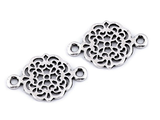 Ornamente metalice filigran - fluture, mandala, inimă, pom | Merceria ...