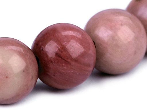 Náramek z minerálů, rodonit | STOKLASA textilní galanterie