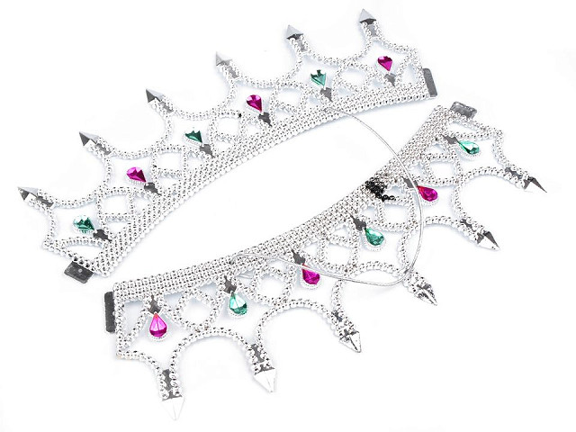 Prinz / Prinzessinnen-Krone Karneval | STOKLASA Textilkurzwaren und Stoffe