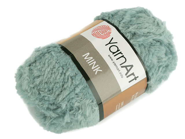 Fluffy Knitting Yarn 50 g Mink | STOKLASA Haberdashery and Fabrics