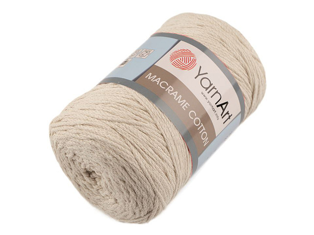 Knitting Yarn Macrame Cotton 250 g | STOKLASA Haberdashery and Fabrics