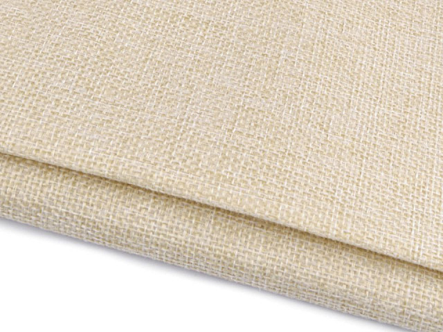 Coated Burlap / Imitation Jute Fabric | STOKLASA Haberdashery and Fabrics