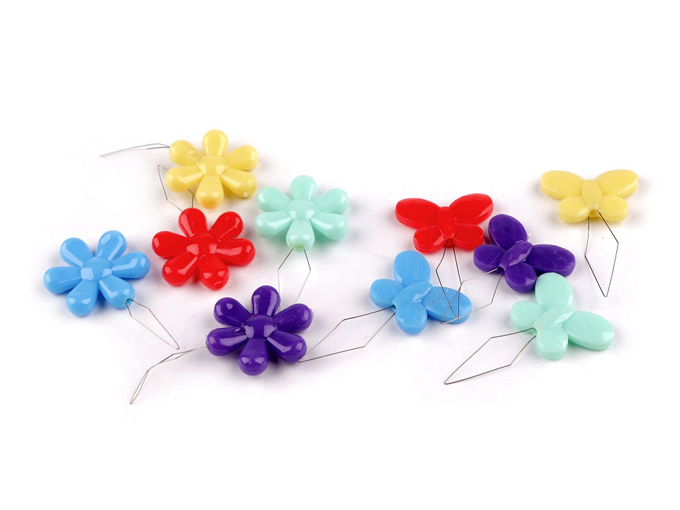 Needle Threader Flower, Butterfly | STOKLASA Haberdashery and Fabrics