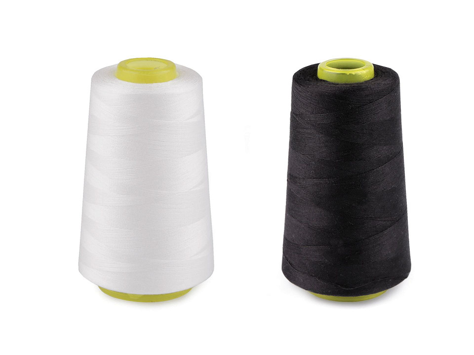 Polyester threads for overlocks and classic sewing 3000 yards PES 40S/2 ...