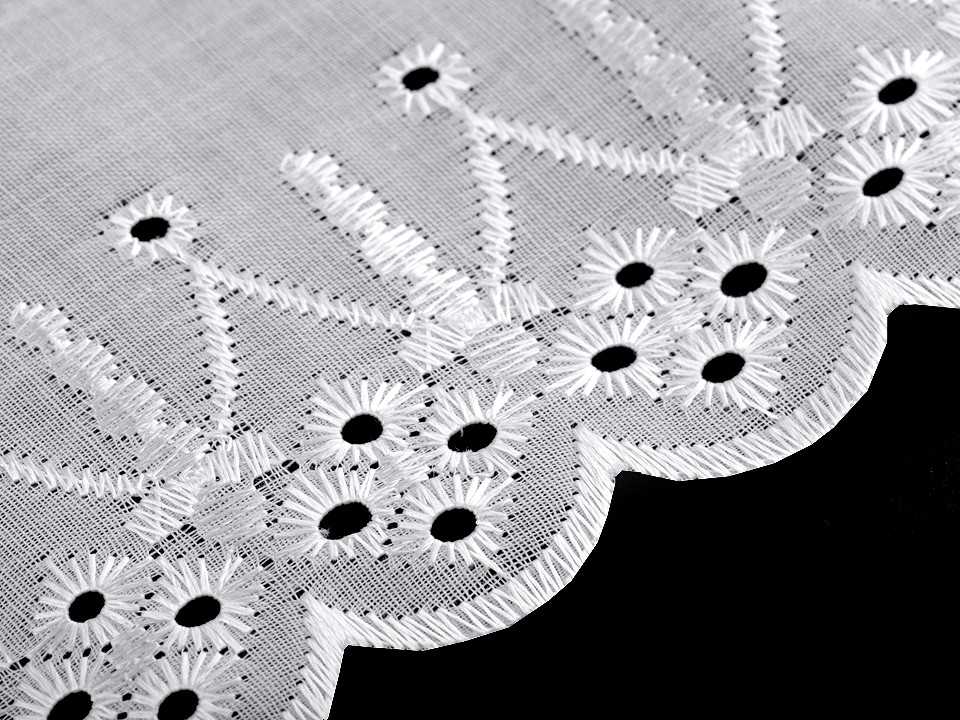 Madeira - Broderie Anglaise Lace width 75 mm | STOKLASA Haberdashery ...