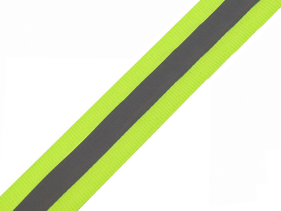 Reflexband Breite 25 mm am Gewebe | STOKLASA Textilkurzwaren und Stoffe