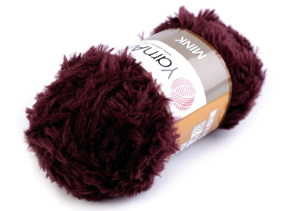 Fluffy Knitting Yarn 50 g Mink | STOKLASA Haberdashery