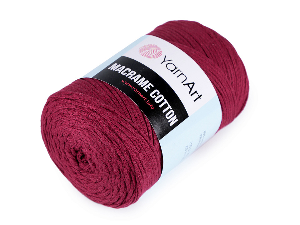 Knitting Yarn Macrame Cotton 250 g | STOKLASA Haberdashery and Fabrics