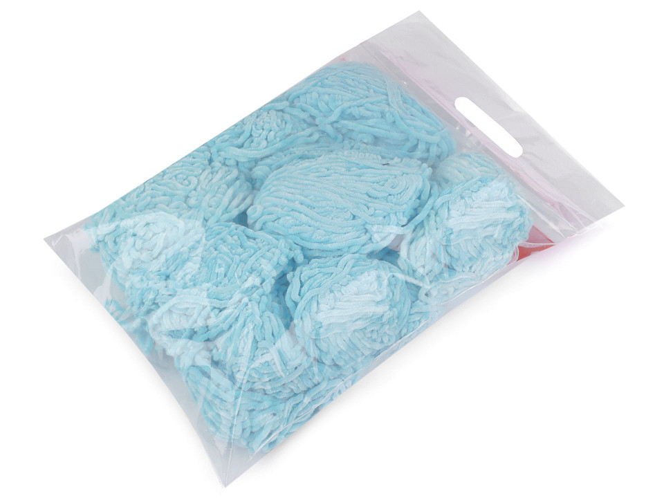 Fire de tricotat chenille resturi / fara alegere de culori 400 g ...