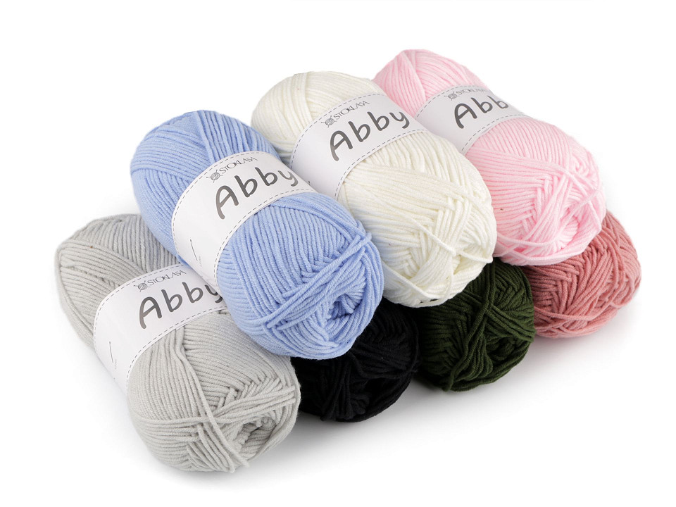 Knitting yarn Abby 100 g | STOKLASA Haberdashery and Fabrics
