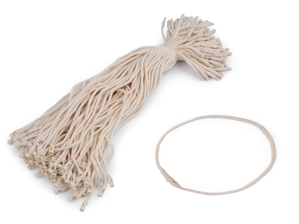Hang Tag / Cotton String Snap Lock Pin | STOKLASA Haberdashery and Fabrics