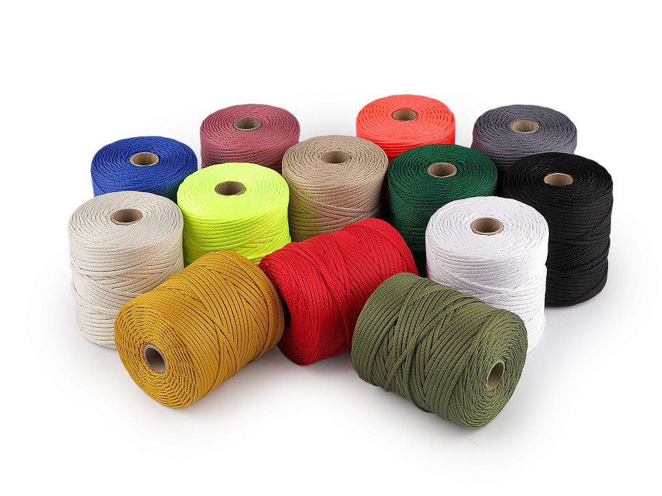 Polyester cord / string PES Ø4 mm | STOKLASA Haberdashery and Fabrics
