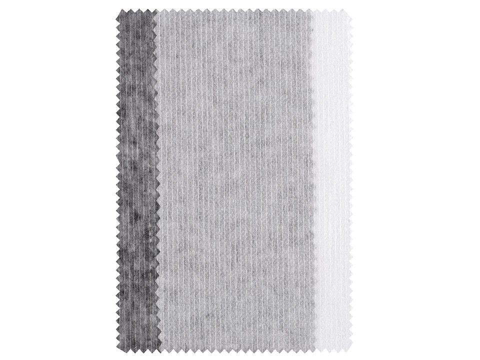 Iron-on interlining with warp thread Kufner 41 g/m², width 90 cm ...