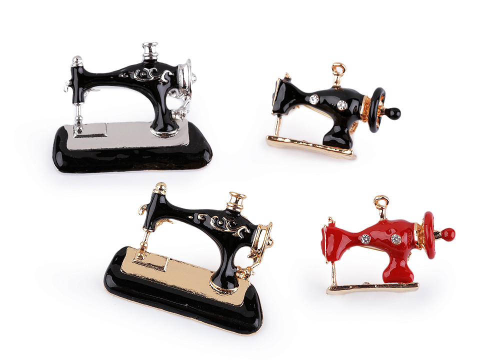 Broche Machine à coudre | Mercerie et Tissus STOKLASA