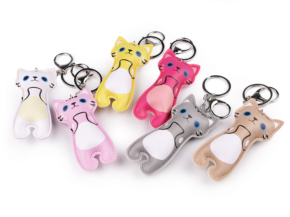 Backpack pendant / keychain - cat | STOKLASA Haberdashery and Fabrics