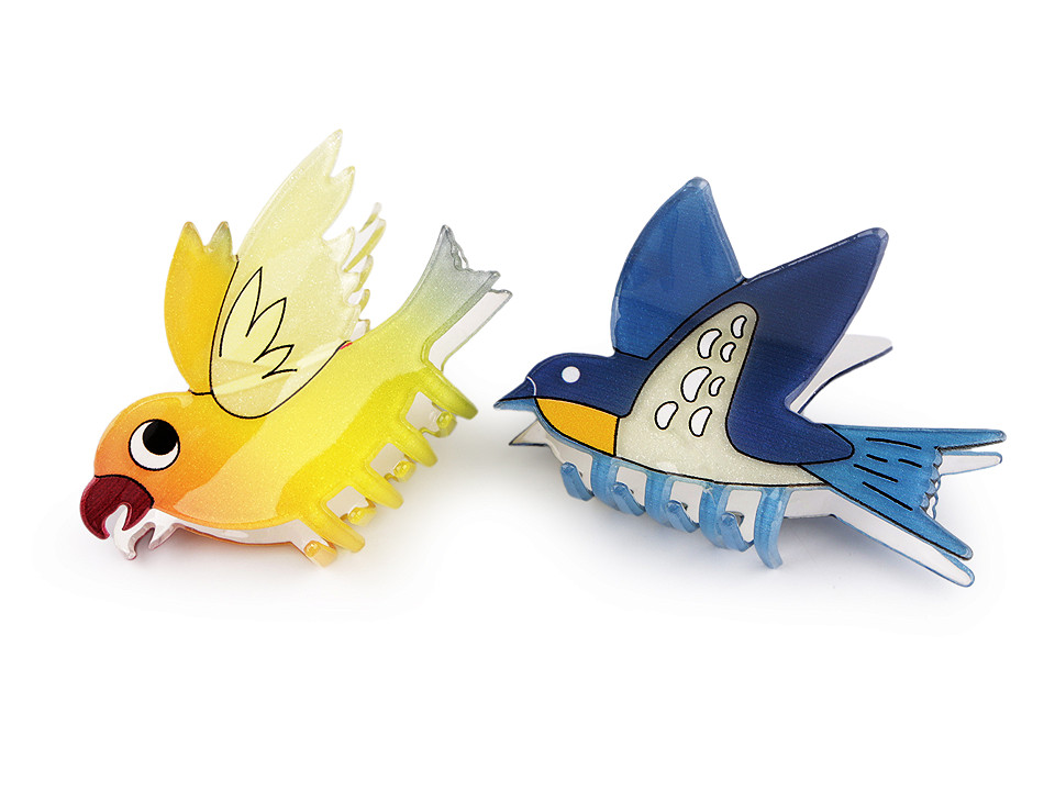 Hair Clip, Bird | STOKLASA Haberdashery and Fabrics