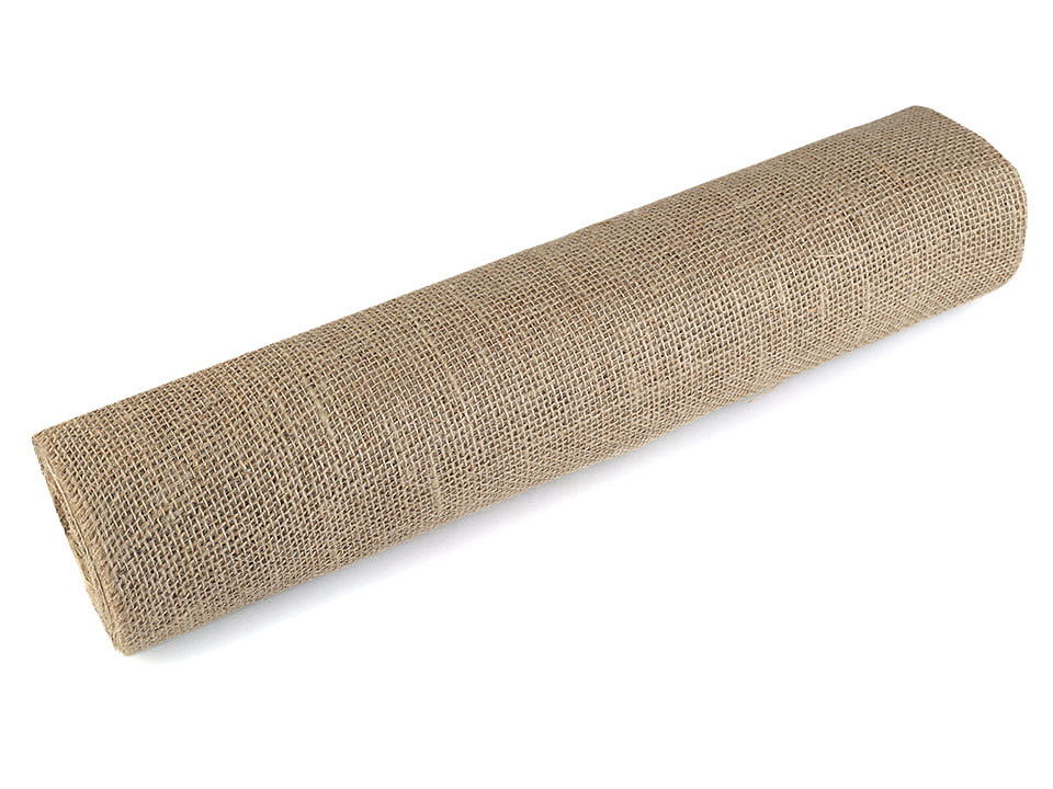 Natural Jute width 48 cm | STOKLASA Haberdashery and Fabrics