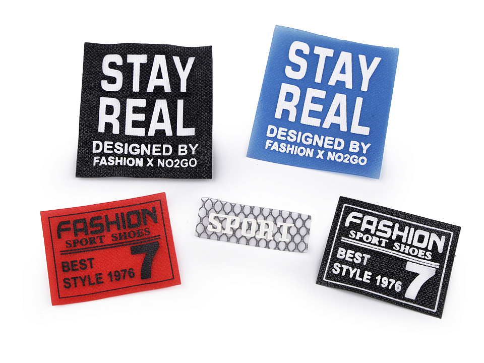 Empiècement / Patch à coudre / Étiquette, assortiment | Mercerie et ...