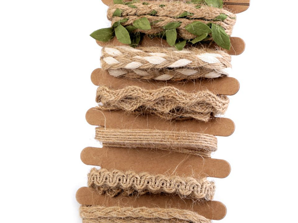Set of Jute Strings and Trims | STOKLASA Haberdashery and Fabrics