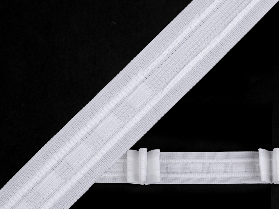 Triple Pinch Pleat Drapery Tape width 25 mm | STOKLASA Haberdashery and ...