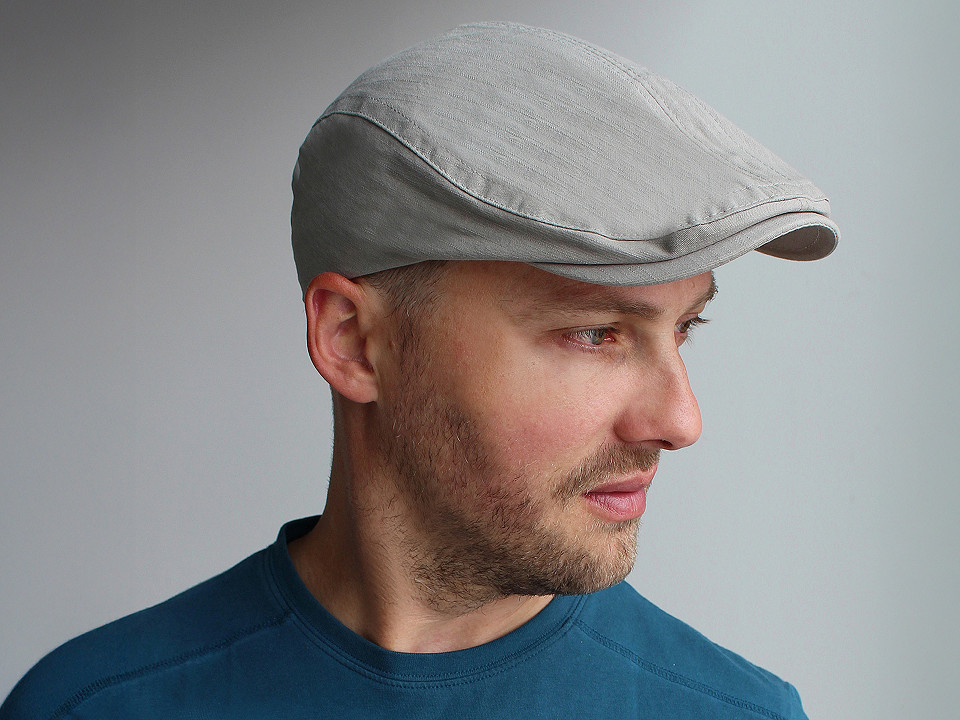 Men's cotton hat | STOKLASA Haberdashery and Fabrics