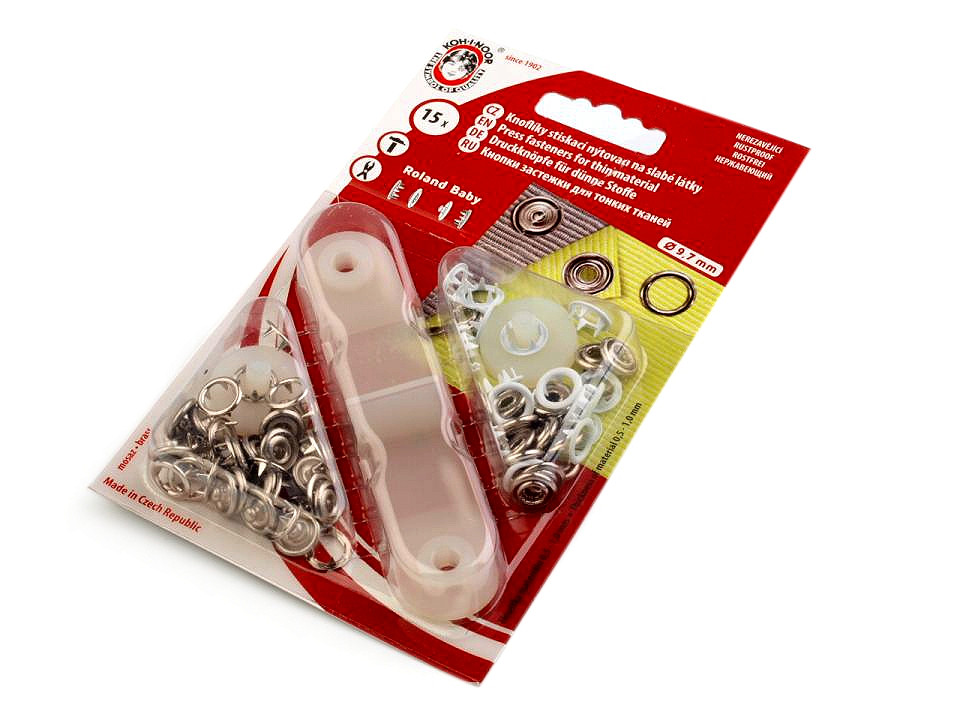 Capse metalice body copii, Ø10 mm | STOKLASA mercerie și materiale textile