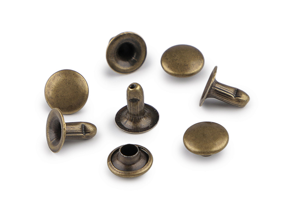 Hollow rivets Ø8 mm single-sided | STOKLASA Haberdashery and Fabrics
