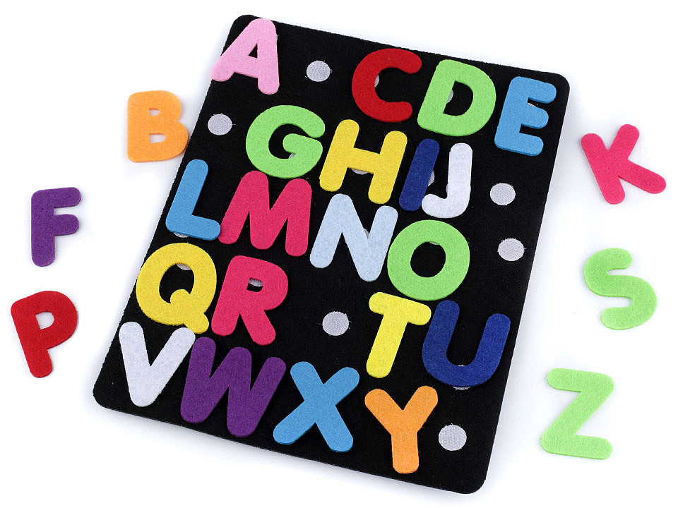 Felt Numbers / Letters | STOKLASA Haberdashery and Fabrics