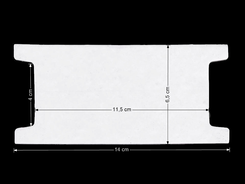 Paper Winding Card 6.5x14 cm with Cut out | STOKLASA Haberdashery and ...