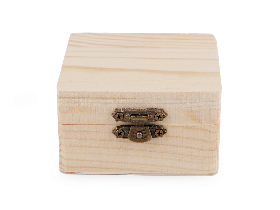 Wooden Box for DIY decorating | STOKLASA Haberdashery and Fabrics