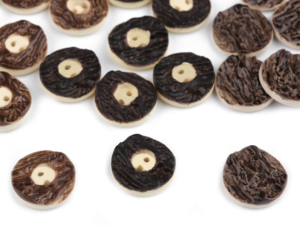 Hunting button size 32' imitation antlers | STOKLASA Haberdashery and ...