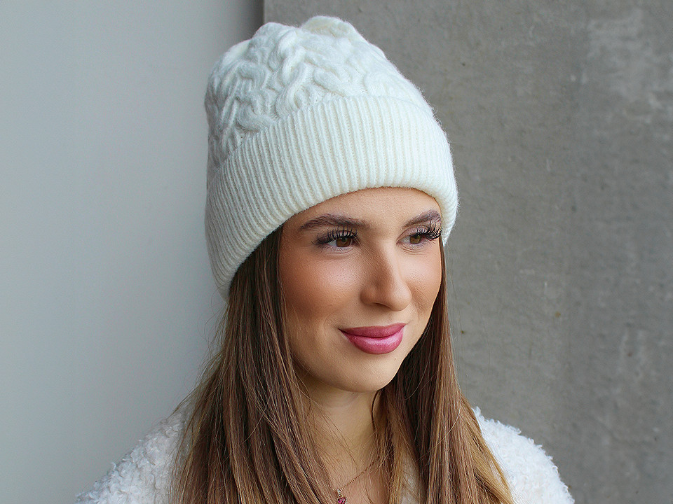 Women's / Girls' Winter Hat by Emi Ross | STOKLASA Haberdashery and Fabrics