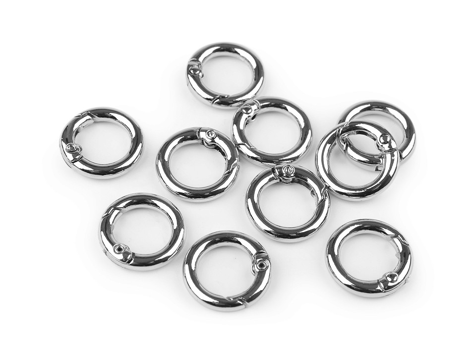 Spring O Rings, Round Spring Clips / Keyrings Ø13 mm | STOKLASA ...
