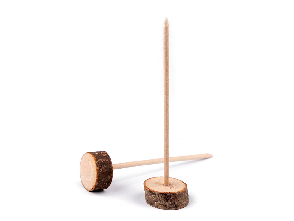 Support/Socle en bois à compléter | Mercerie et Tissus STOKLASA
