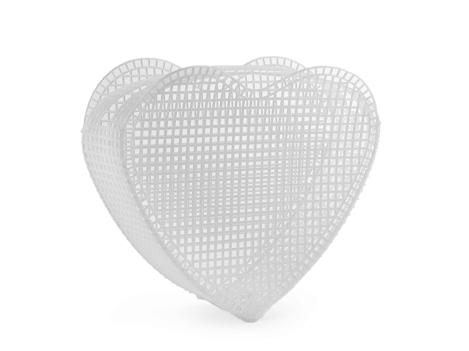Plastic Canvas / Grid for Purse Making, Heart | STOKLASA Haberdashery ...