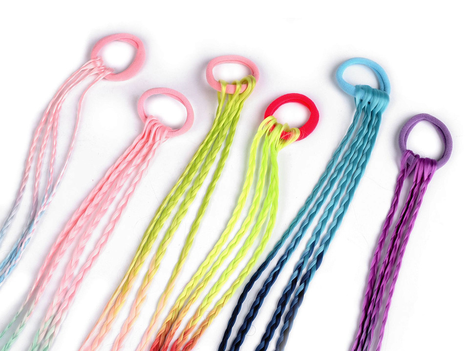 Set Of 4 Fake Hair Braids Stoklasa Haberdashery And Fabrics