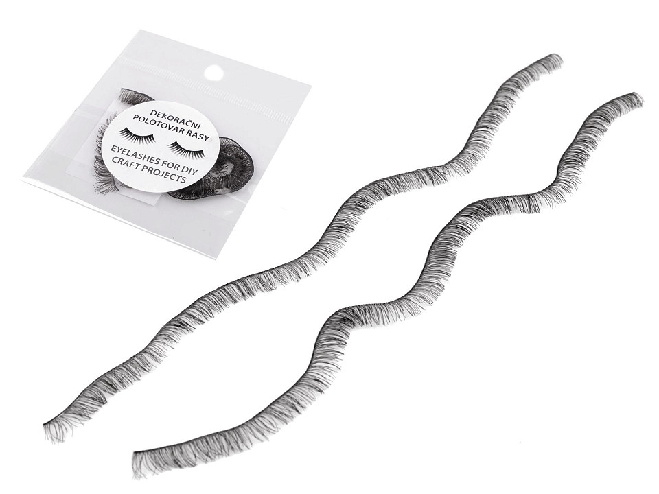 Decorative eyelashes | STOKLASA Haberdashery and Fabrics