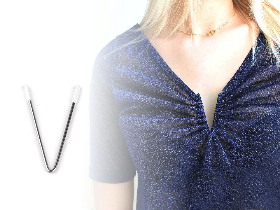 Underwire / metal reinforcement for neckline for underwear and clothing ...