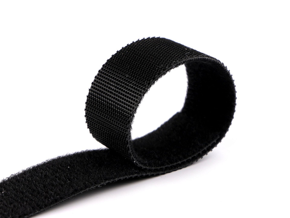 Low-profile double-sided hook and loop fastener, for home and garden ...