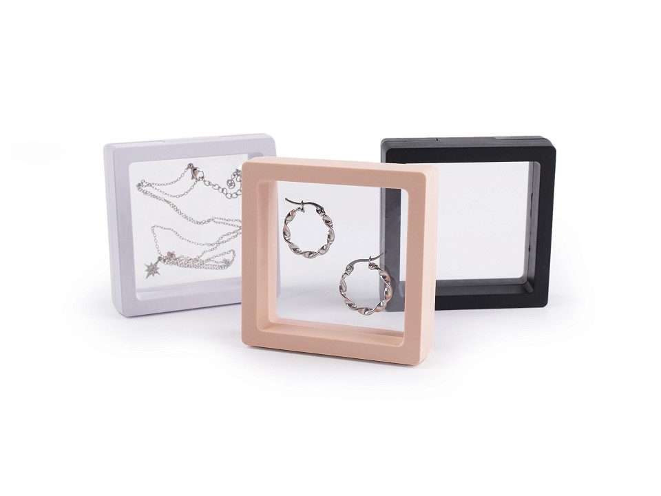 Frame / box with transparent foil for original gift packaging 7x7 cm ...