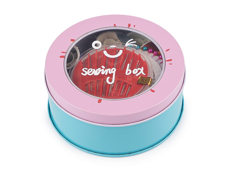 Sewing kit in a tin box | STOKLASA Haberdashery and Fabrics