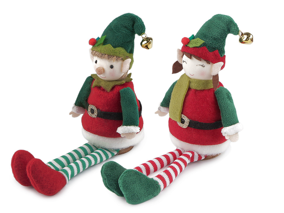 Christmas elf decoration | STOKLASA Haberdashery and Fabrics