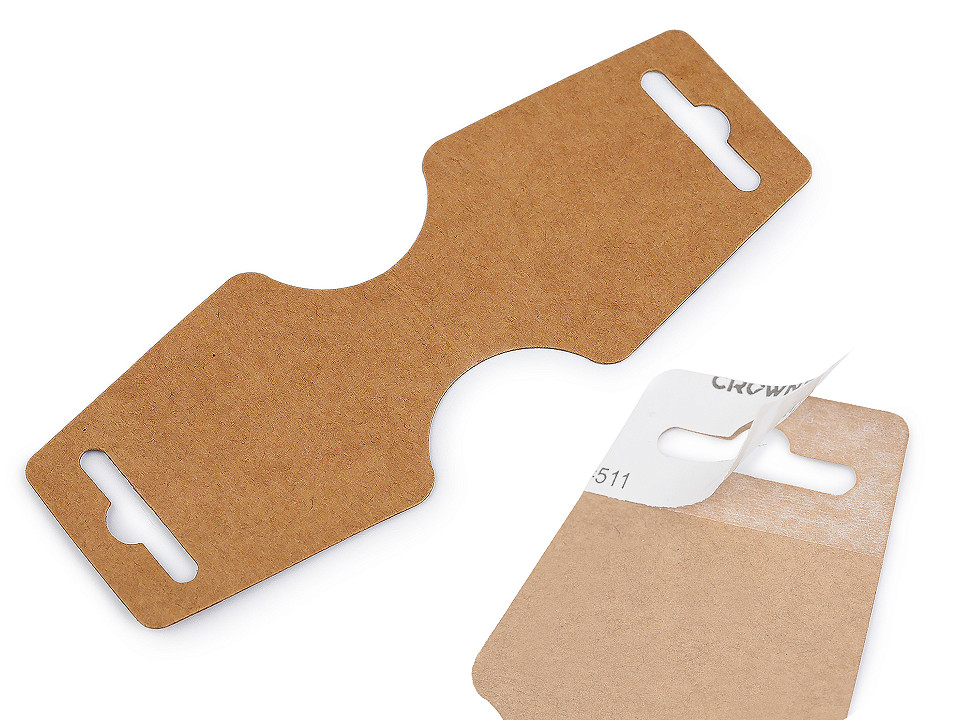 Self-adhesive paper card for hanging goods 55x150 mm | STOKLASA ...